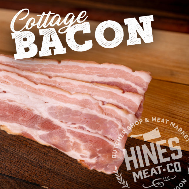 COTTAGE BACON, Hines Meat Co.