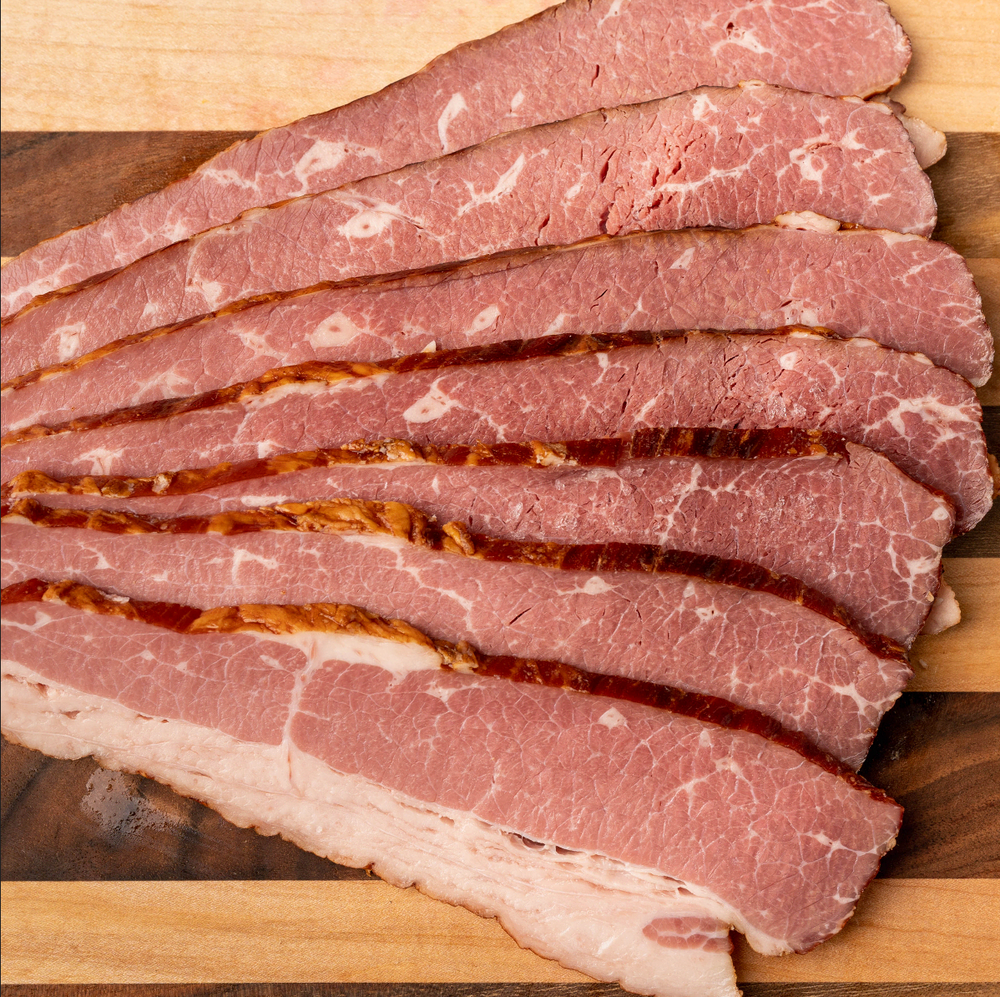 BEEF BACON, Hines Meat Co.