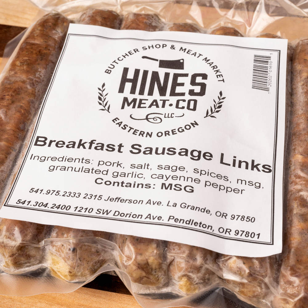 ORIGINAL BREAKFAST LINK, Hines Meat Co.