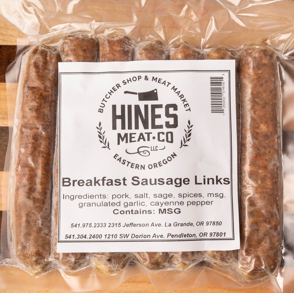 ORIGINAL BREAKFAST LINK, Hines Meat Co.