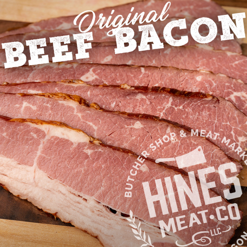 BEEF BACON, Hines Meat Co.